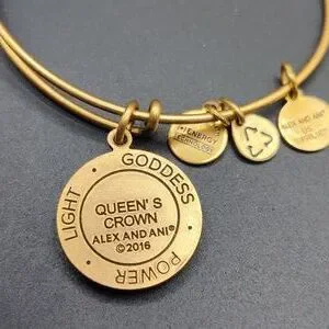 Alex and Ani | Jewelry | Alex And Ani Queens Crown 26 Braclet Rafaelian ...